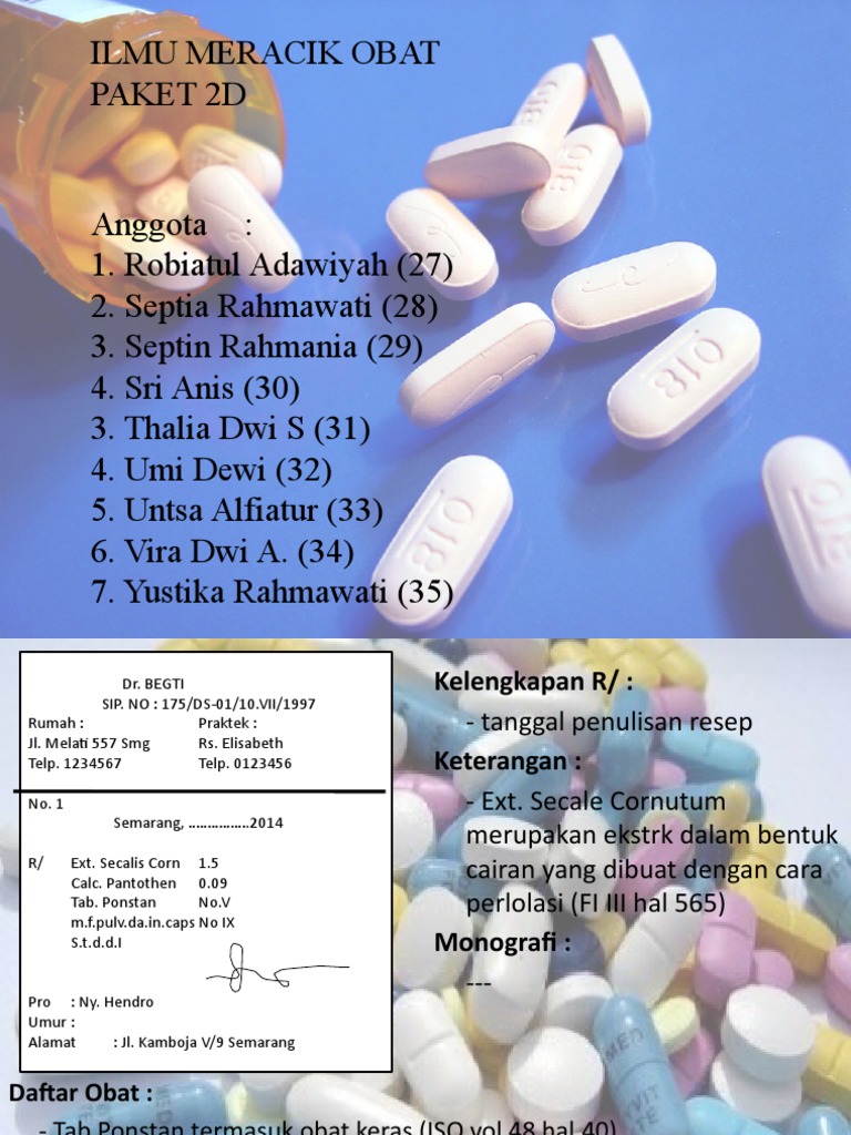 Resep Paket 2d | PDF