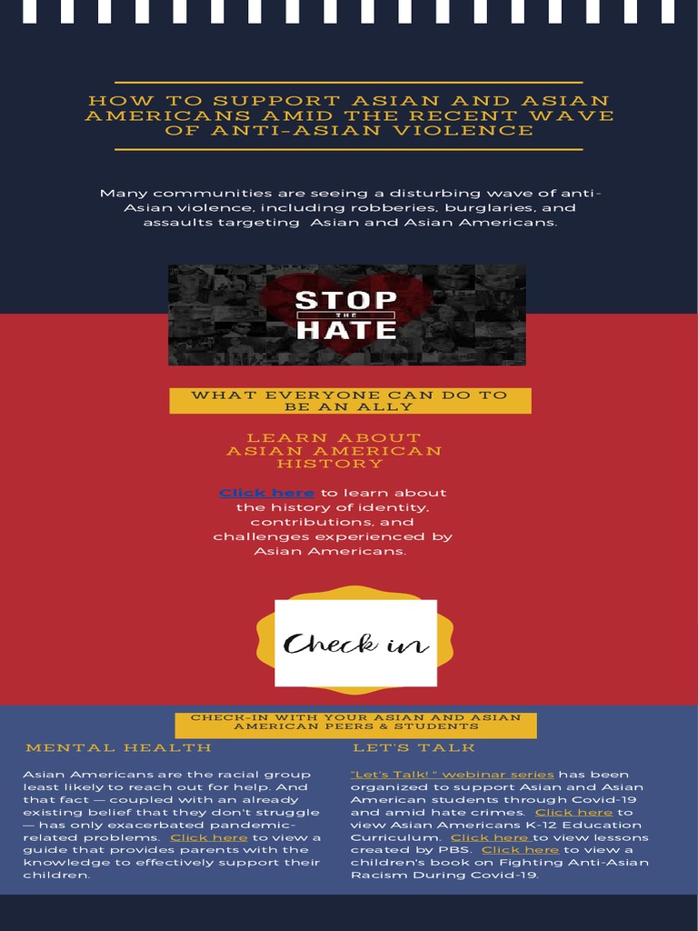 Stop The Hate Infographic | PDF | Social Science | Travel