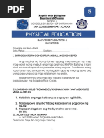 Rubric Sa Pagsayaw | PDF