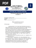 Rubric Sa Pagsayaw | PDF