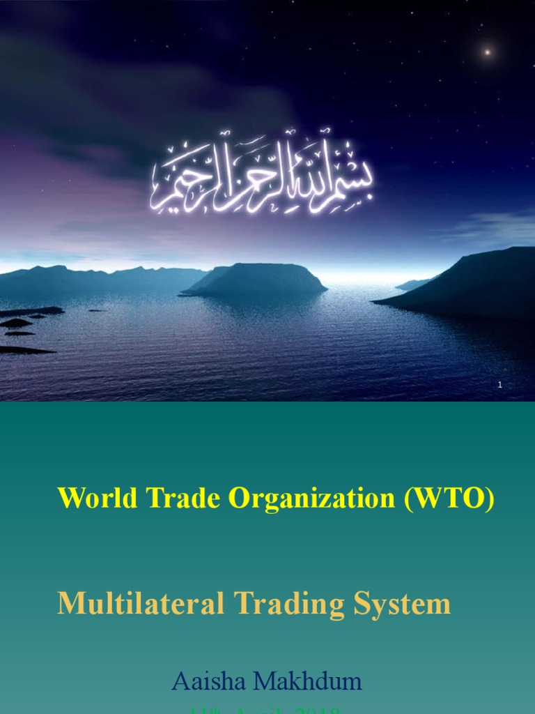WTO Structure and Function | Download Free PDF | World Trade ...