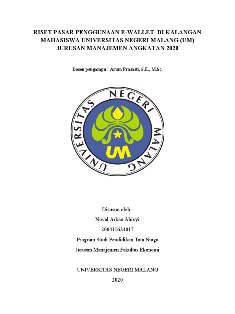 Riset Pasar E-Wallet | PDF