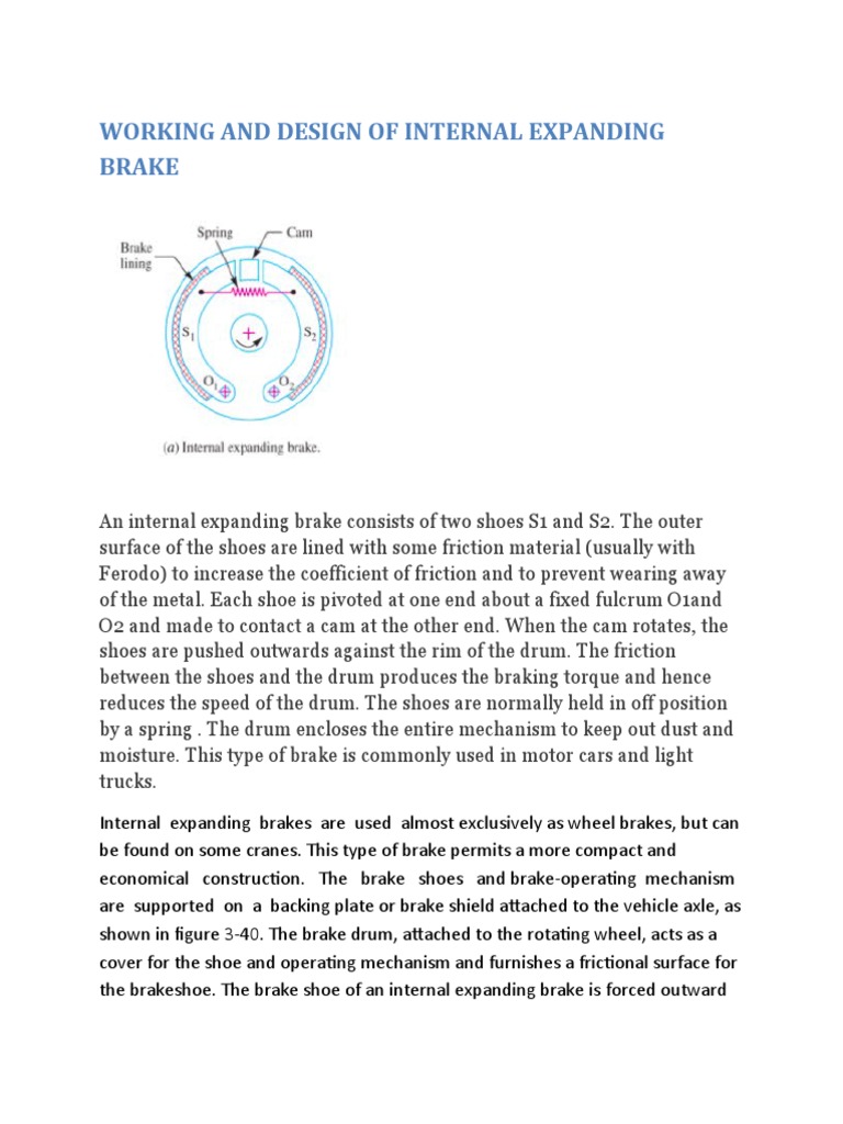 Working and Design of Brakes and Clutch | PDF | Clutch | Brake