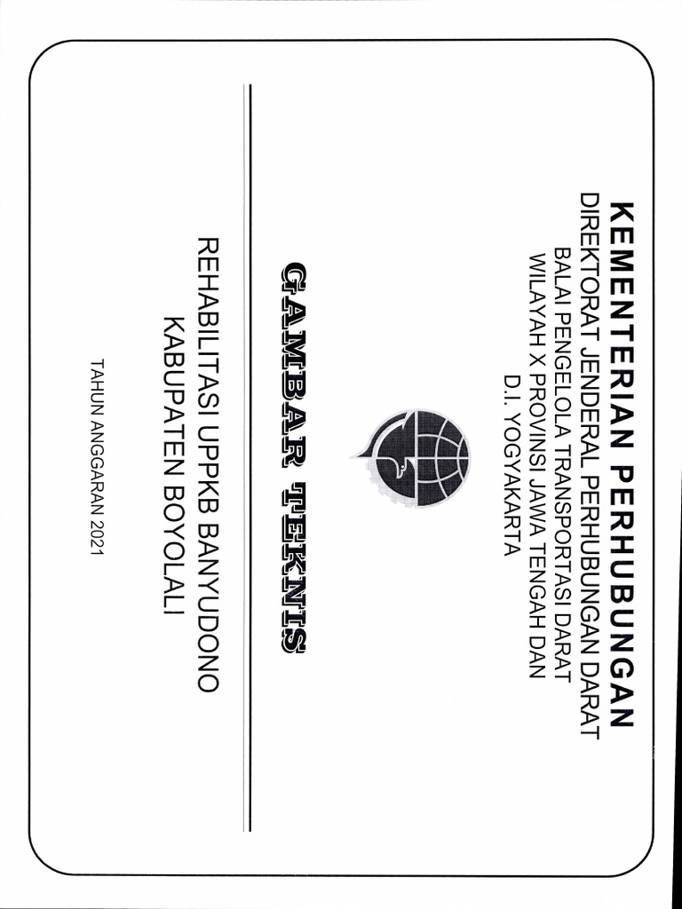 Gambar Teknis Uppkb Banyudono | PDF