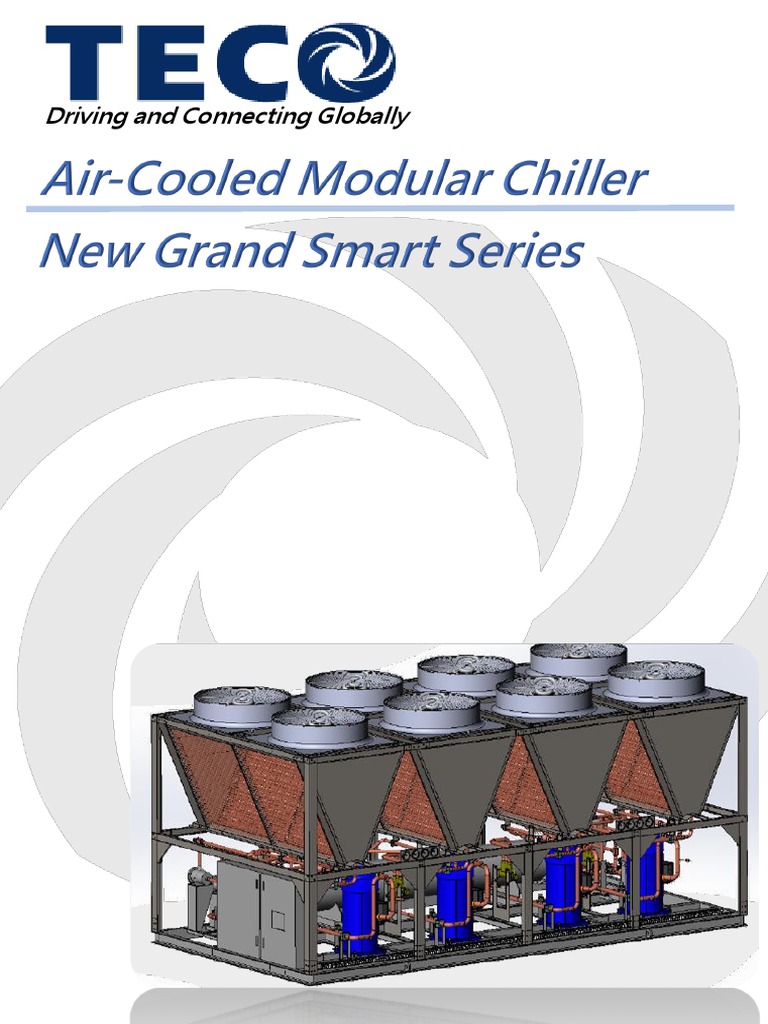Air-Cooled Modular Chillers Overview | PDF | Electromechanical Engineering | Air Conditioning