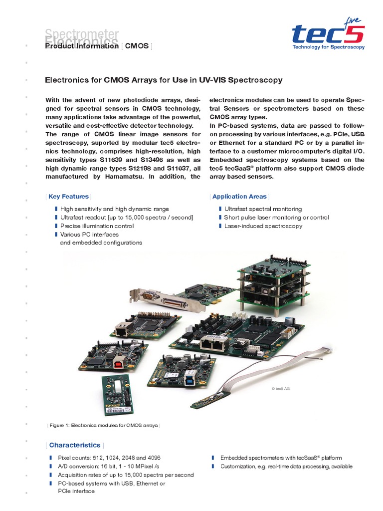 Tec5 3206 PI CMOS Electronics e 201803 | PDF | Usb | Embedded System