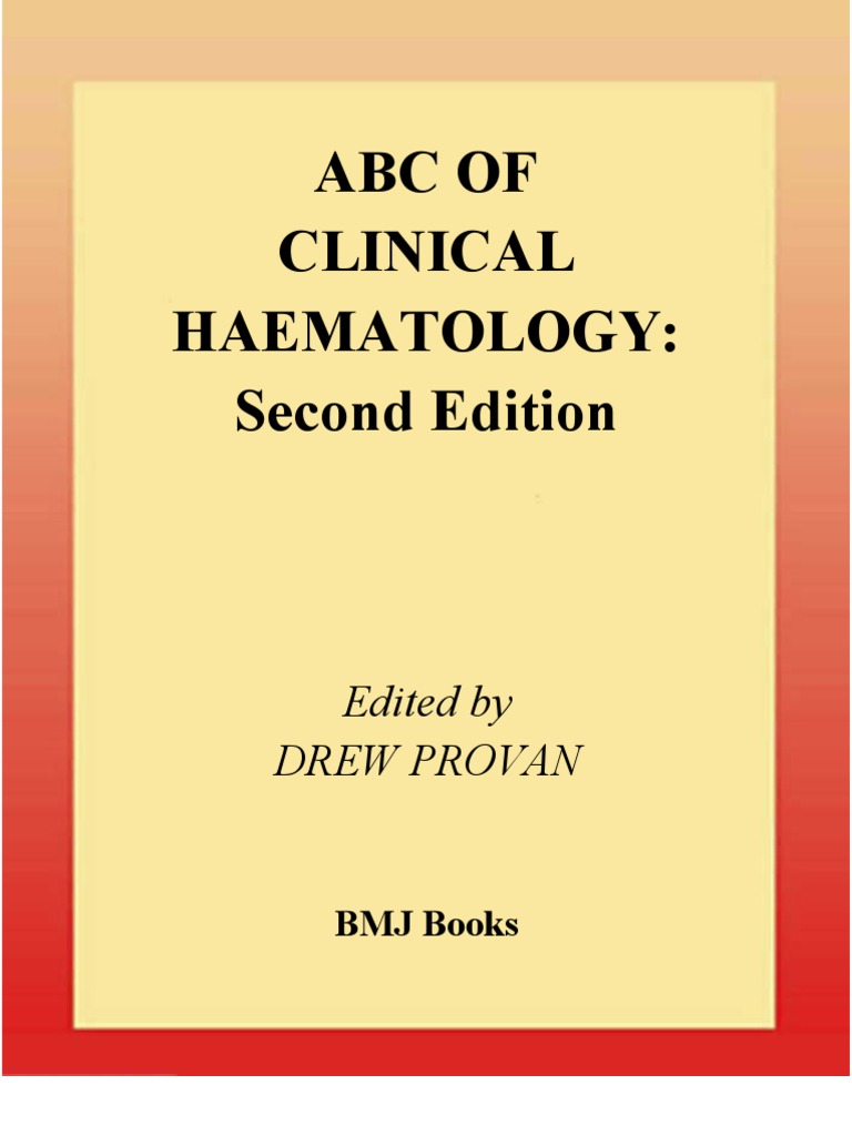 ABC of Clinical Hematology | PDF | Anemia | Vitamin B12