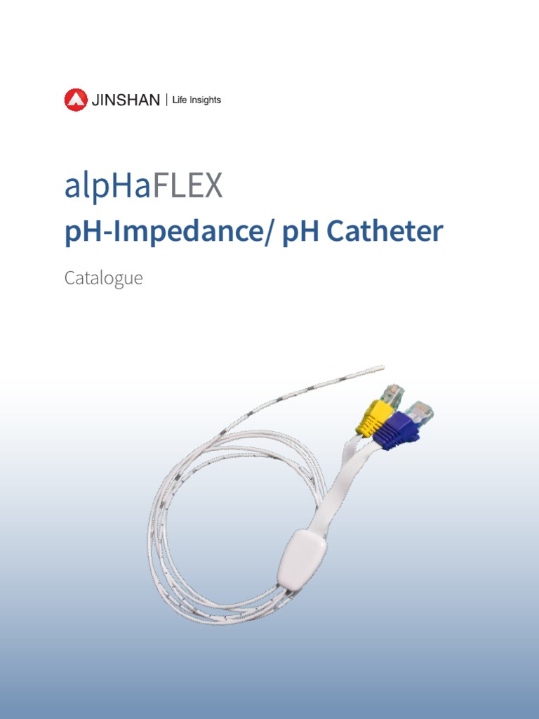 pH-Impedance/ PH Catheter: Catalogue | PDF | Clinical Medicine | Medicine