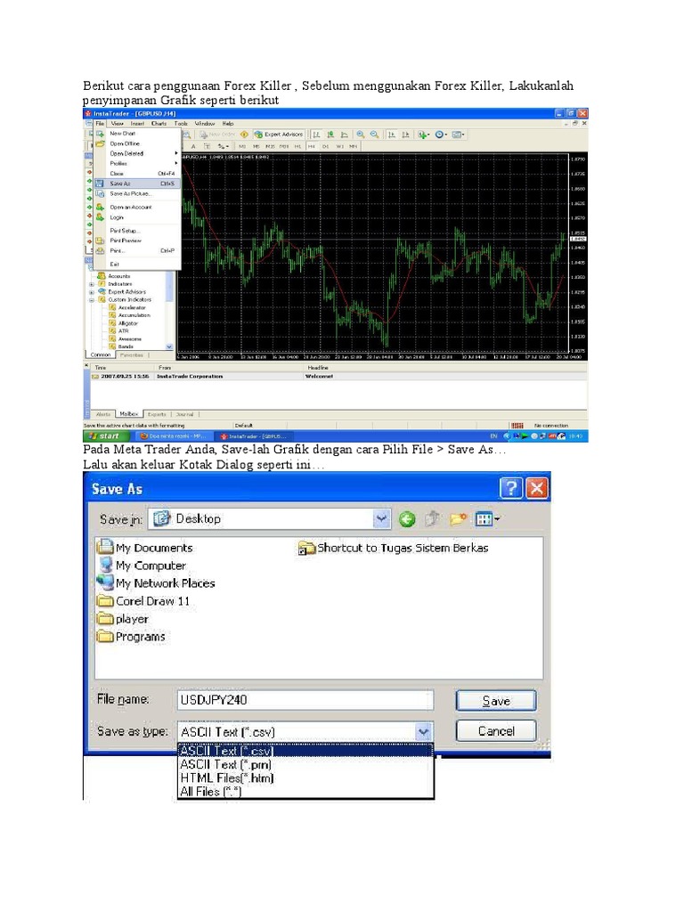 Berikut Cara Penggunaan Forex Killer | PDF | Komputer