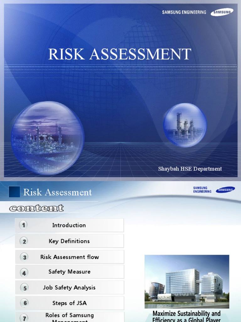 Shaybah Risk Assessment Overview | PDF | Risk Assessment | Risk