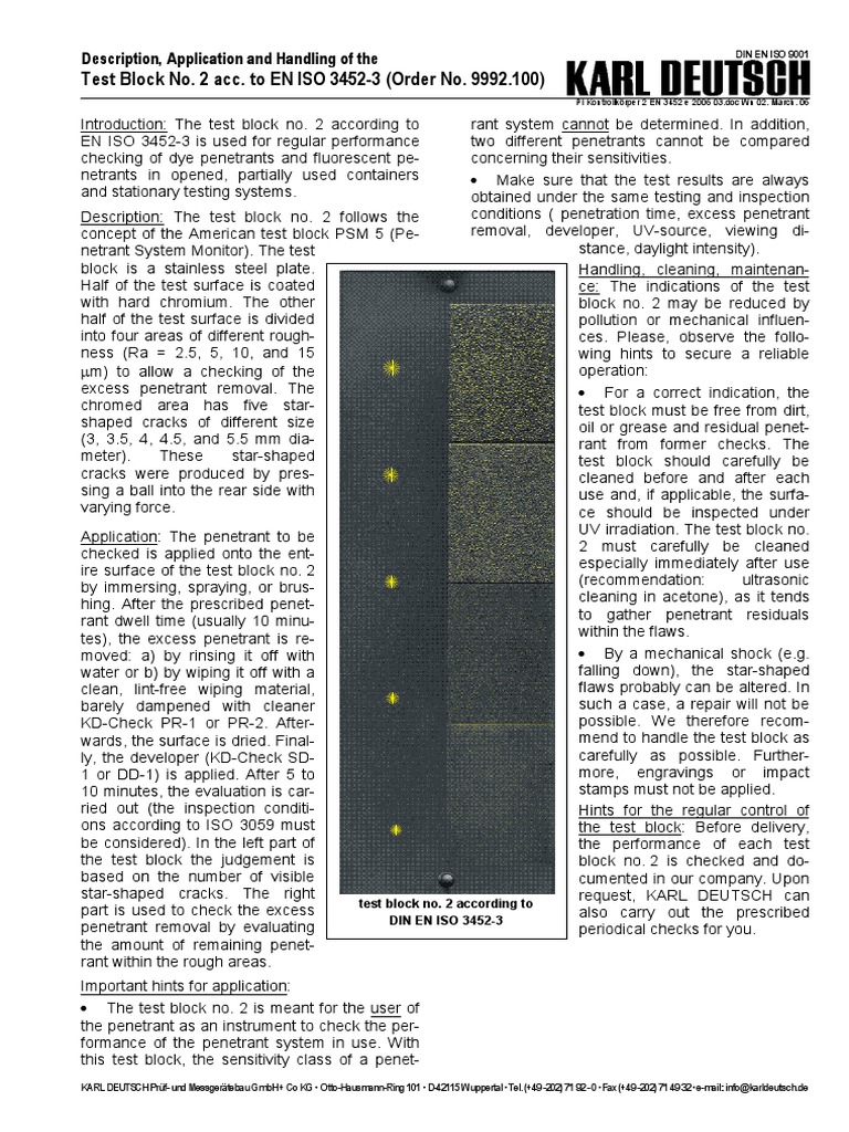 Reference Blocks | PDF | Materials | Chemistry