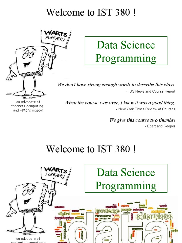 An Introduction to Data Science Programming | PDF | Support Vector ...
