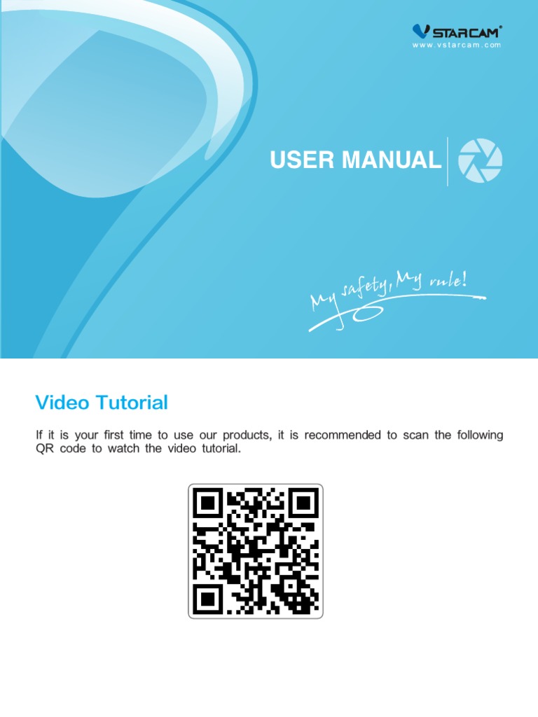 User Manual For C Series Outdoor Cameras | PDF | Qr Code | Mobile App