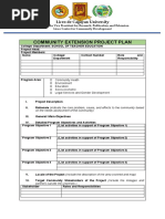 Extension Project Proposal | PDF | Literacy | Behavior Modification