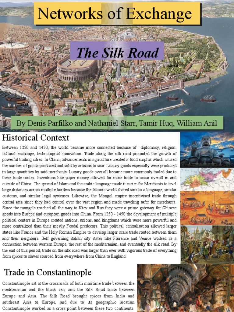 Networks of Exchange Project | PDF | Silk Road | Byzantine Empire