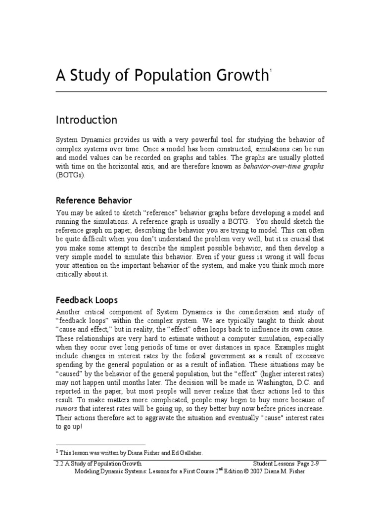 2-2 A Study of Population Growth | PDF | Icon (Computing) | Teaching ...
