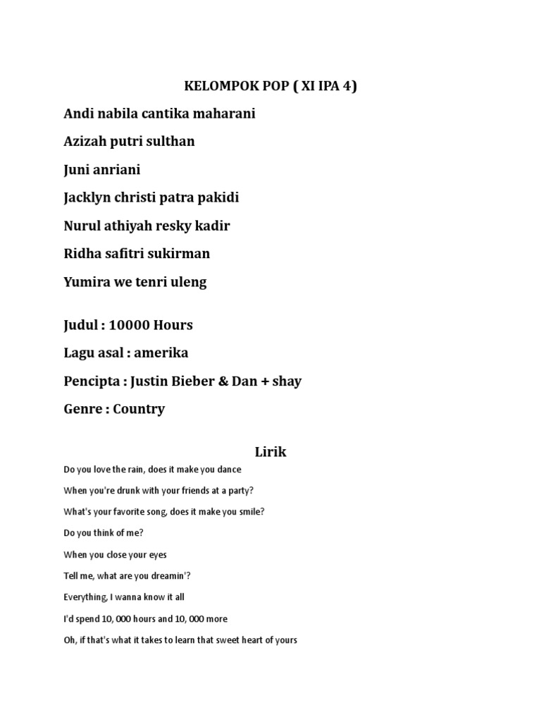 Kelompok Pop-Xi Ipa 4 | PDF