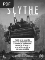 Scythe Cheat Sheet | PDF | Teaching Methods & Materials | History