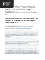 How To Hack Facebook Account | PDF