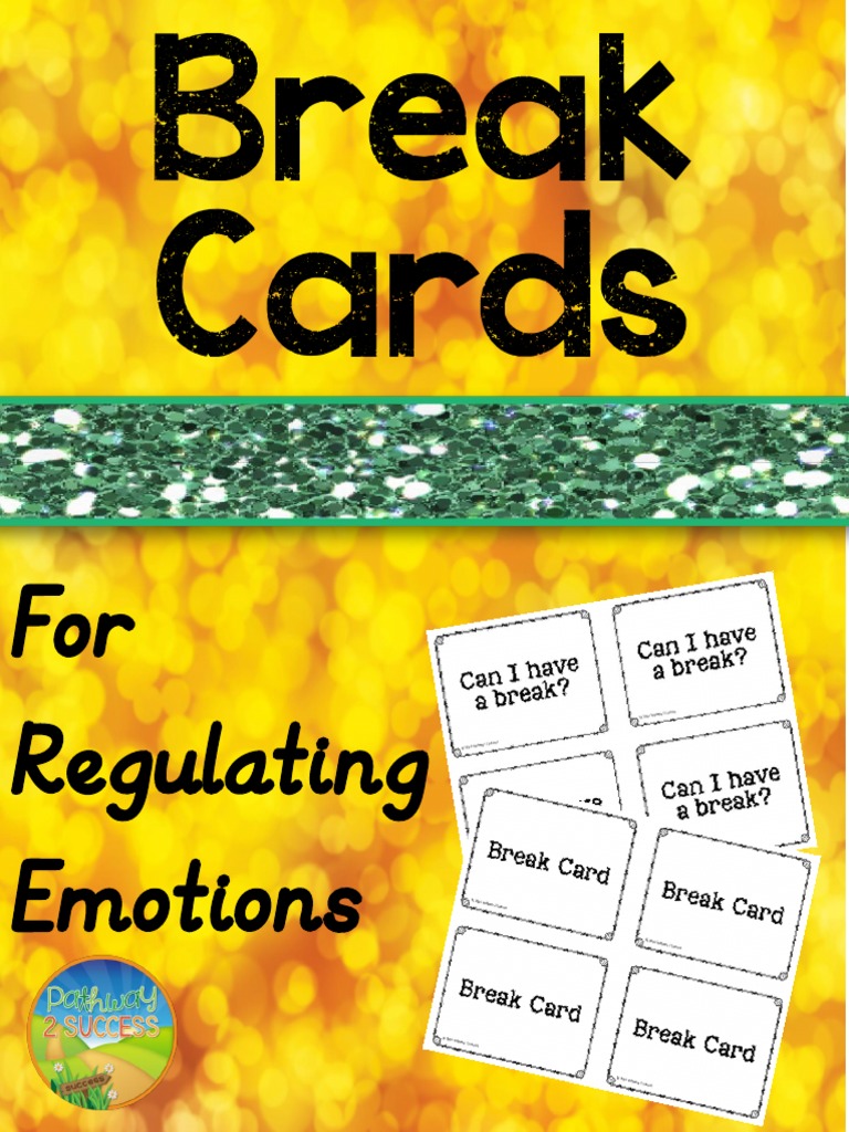 Break Cards | PDF | Classroom Management | Special Education