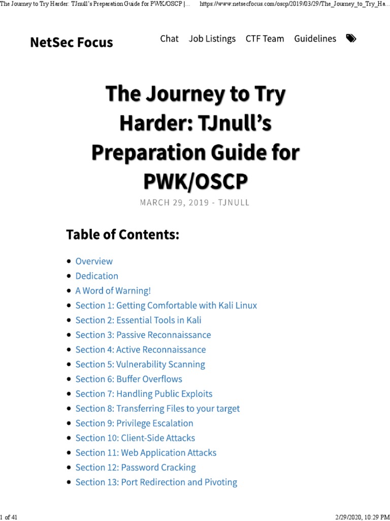 OSCP - NetSec Focus | PDF | Microsoft Windows | Microsoft