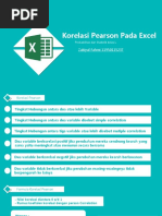 Rumus Korelasi Pearson | PDF