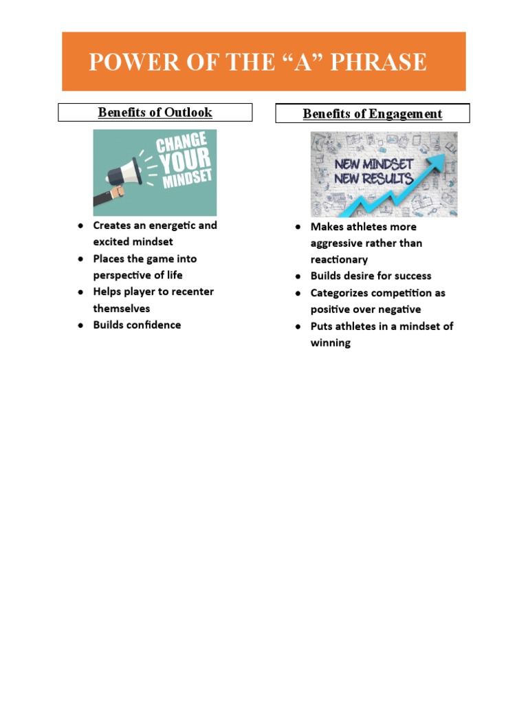 Power of Positive Flyer | PDF