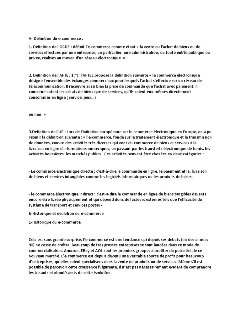 Évolution du e-commerce au Maroc | PDF | Commerce électronique | Maroc