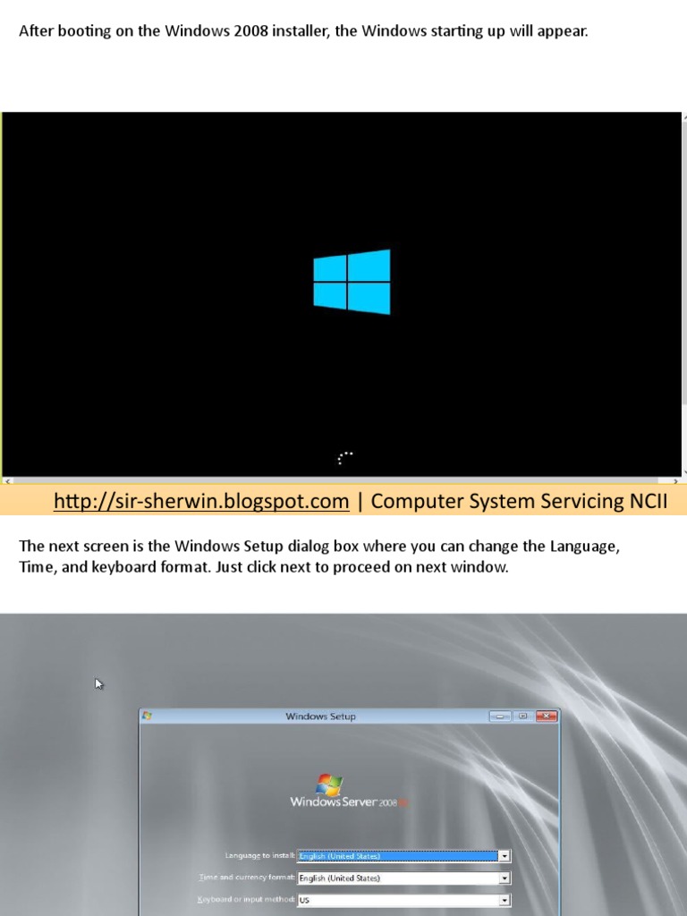 Step-by-Step Guide to Installing Windows Server 2008 from Start to ...