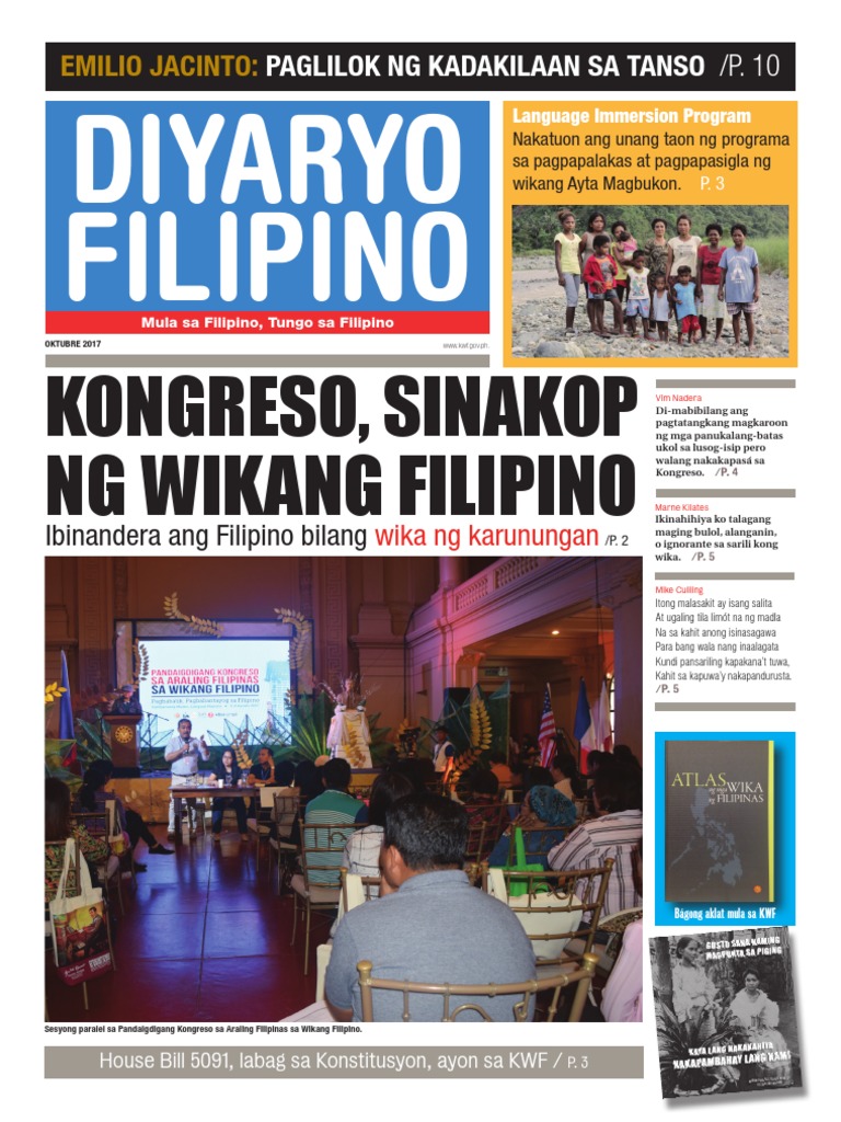 Filipino Diyaryo | PDF