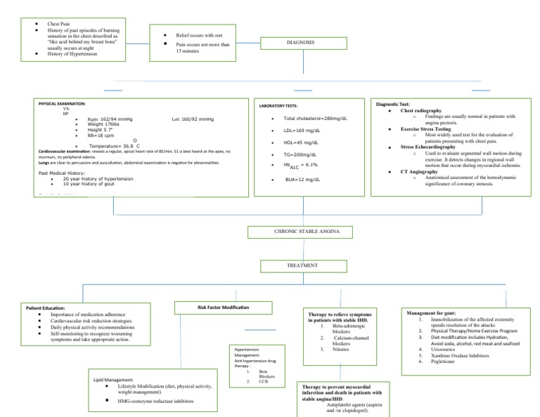 Chronic Stable Angina Management | PDF | Coronary Artery Disease ...