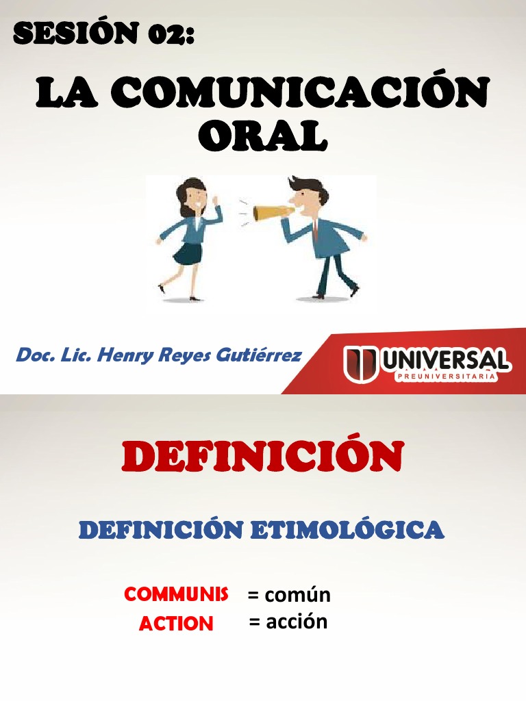 02 - La Comunicación Oral | PDF | Sermón | Comunicación