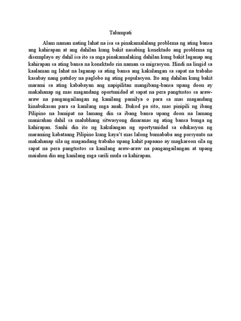 Talumpati | PDF