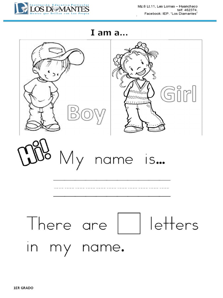 My Name Is | PDF