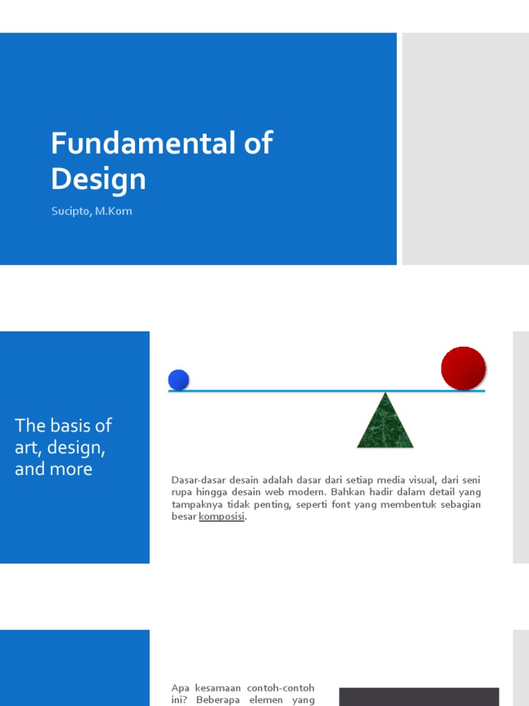 Fundamental of Design | PDF