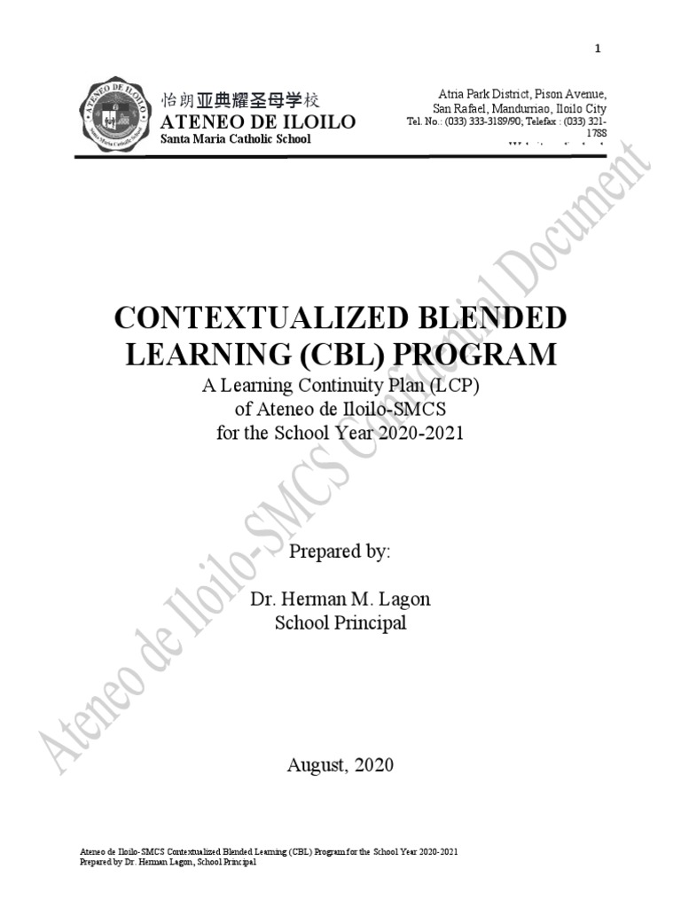 CBL Comprehensive Report | PDF | Educational Technology | Pedagogy