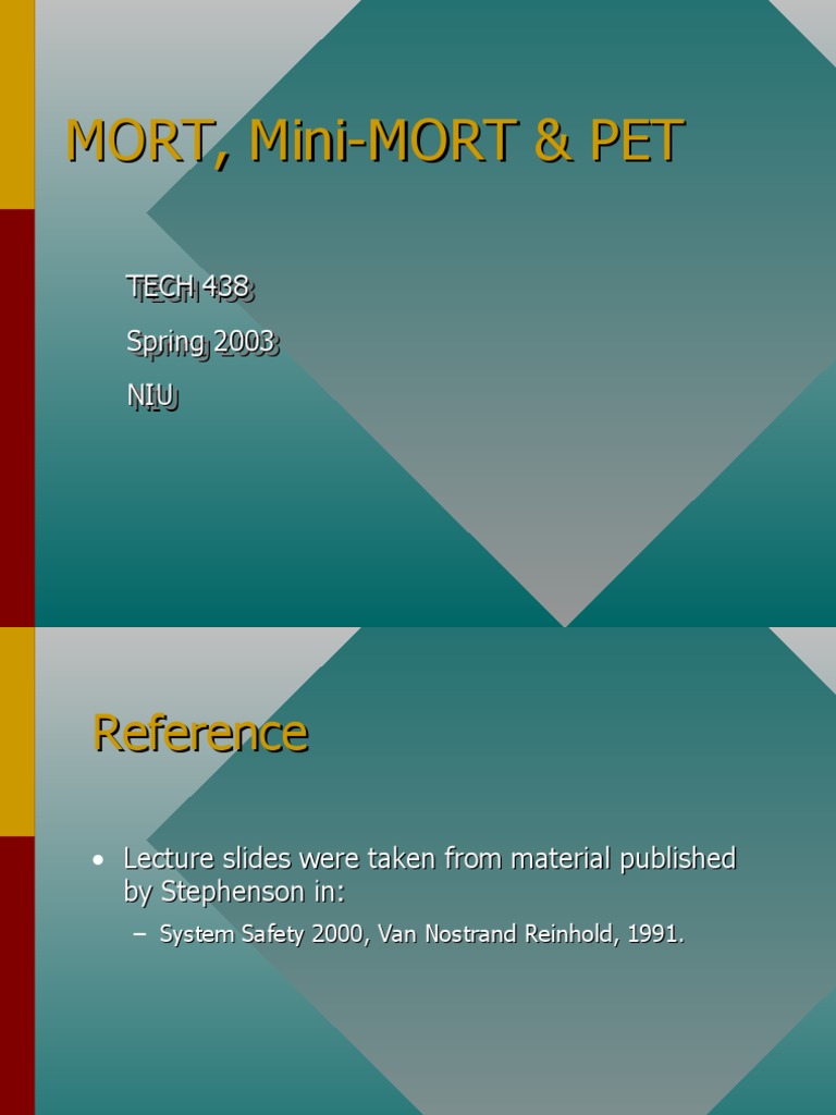 Mort, Mini-Mort & Pet | PDF | Risk Assessment | Risk