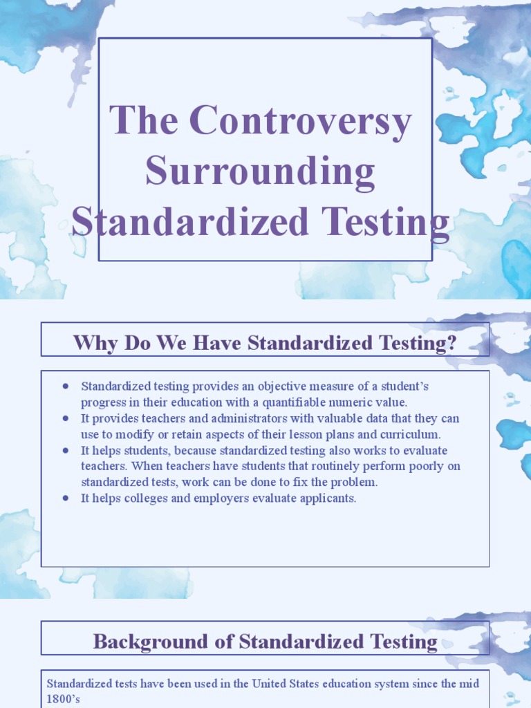 Standardized Testing | PDF | Standardized Tests | Human Nature