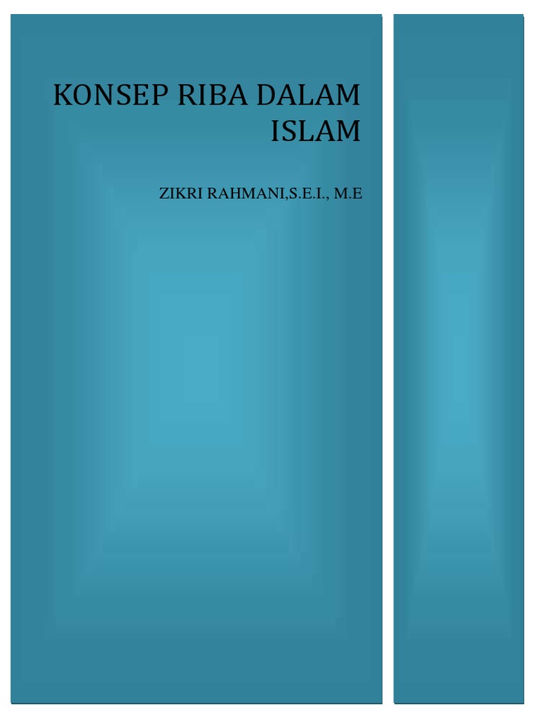 Konsep Riba dalam Islam | PDF | Agama & Spiritualitas