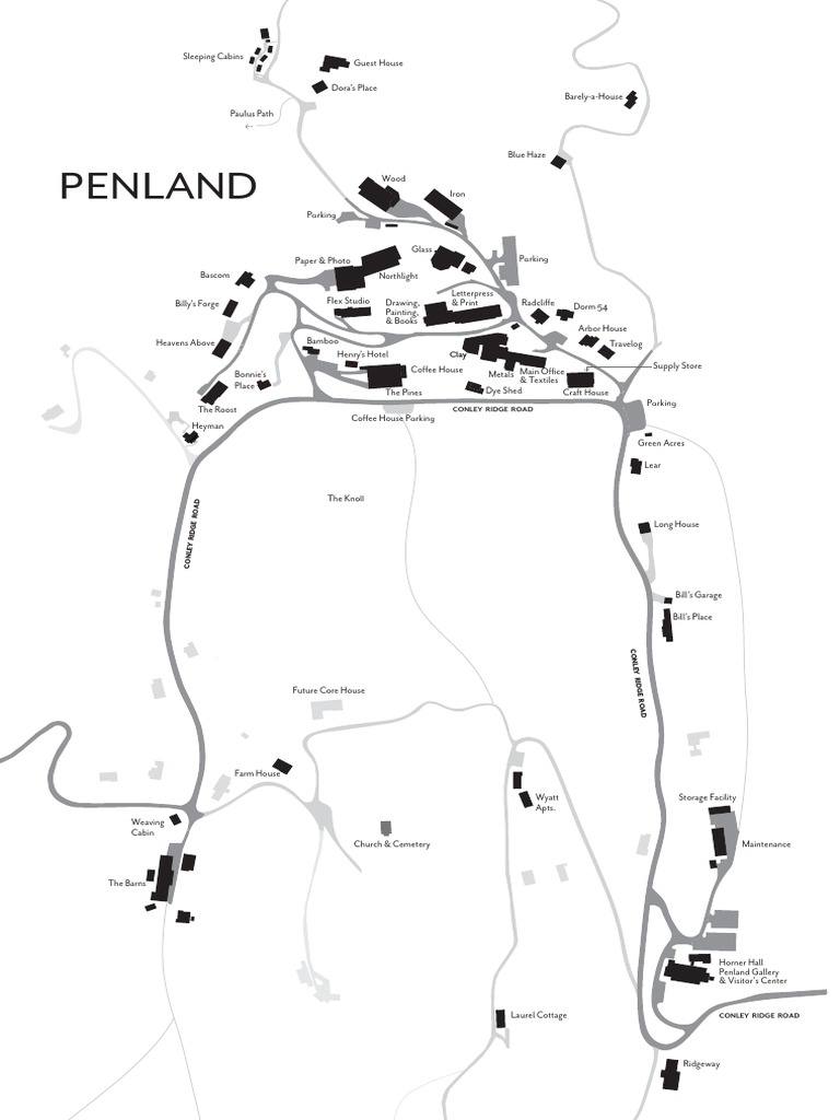Penland Map 2018 | PDF | Nature