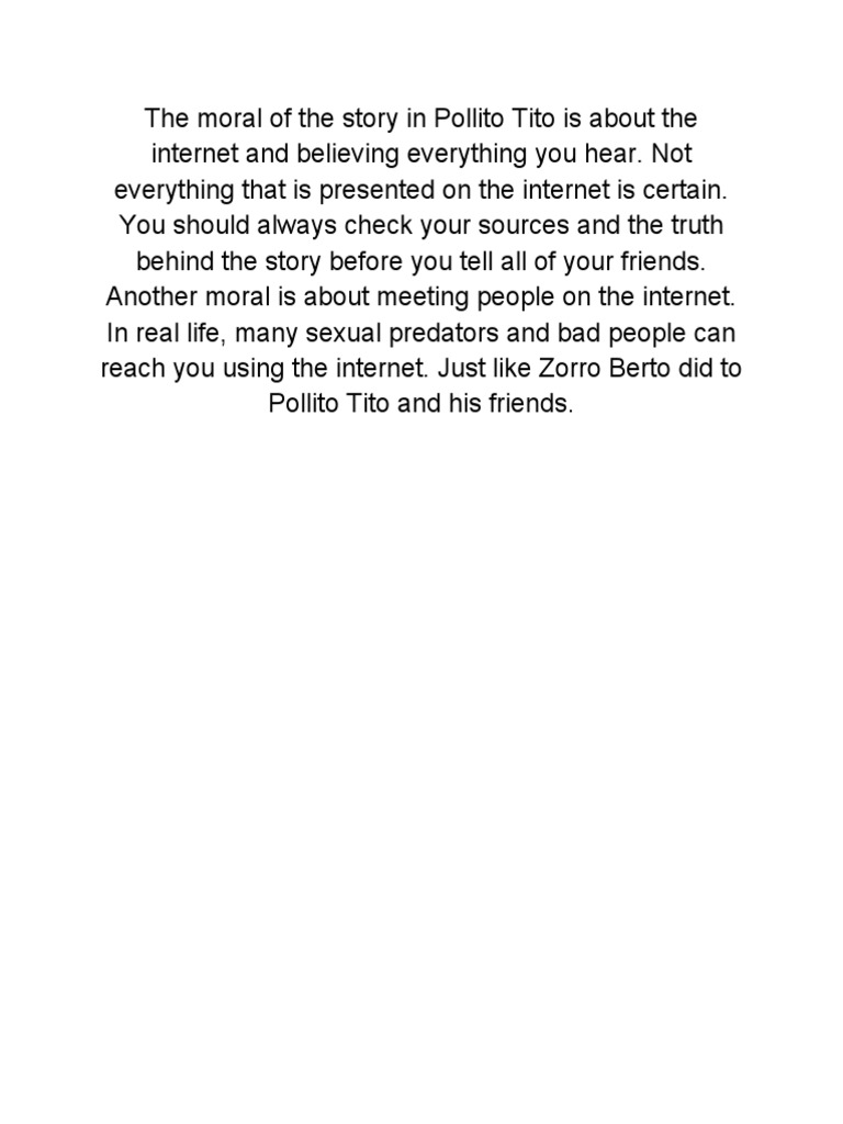 Spanish Pollito Tito 1 | PDF