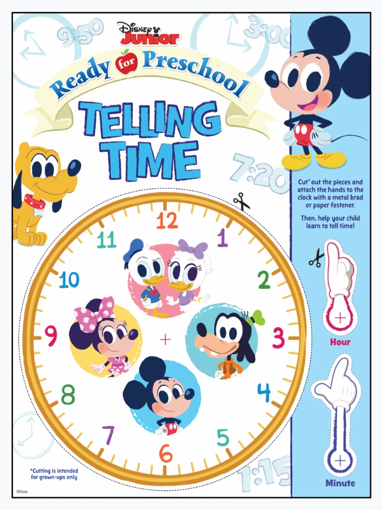 Disney Junior Telling Time | PDF