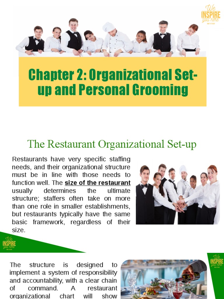 Chapter 2 Organizational Set-Up and Personal Grooming | PDF | Waiting ...