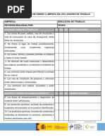 Check List Sustancias Peligrosas | PDF