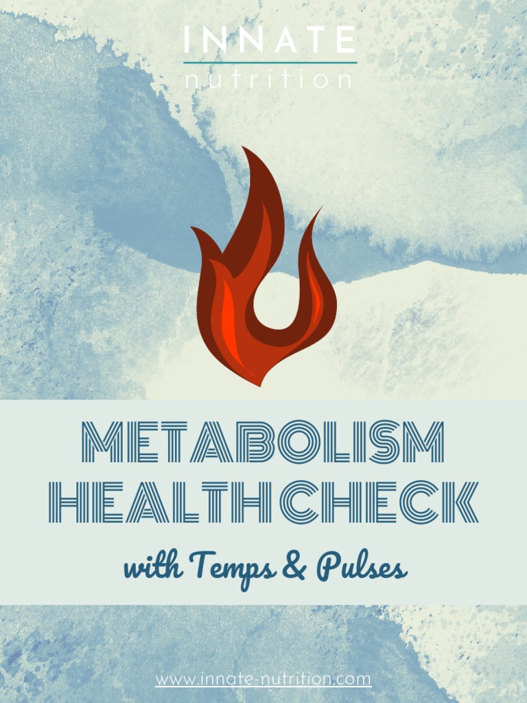 Metabolism Health Check Guide May 2020 | PDF | Sleep | Pulse
