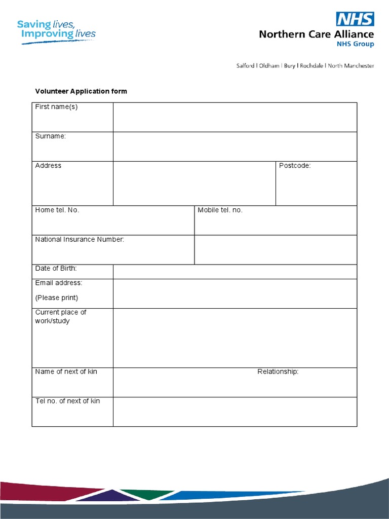 Emergency Responder Application Form | PDF | Disability | Justice