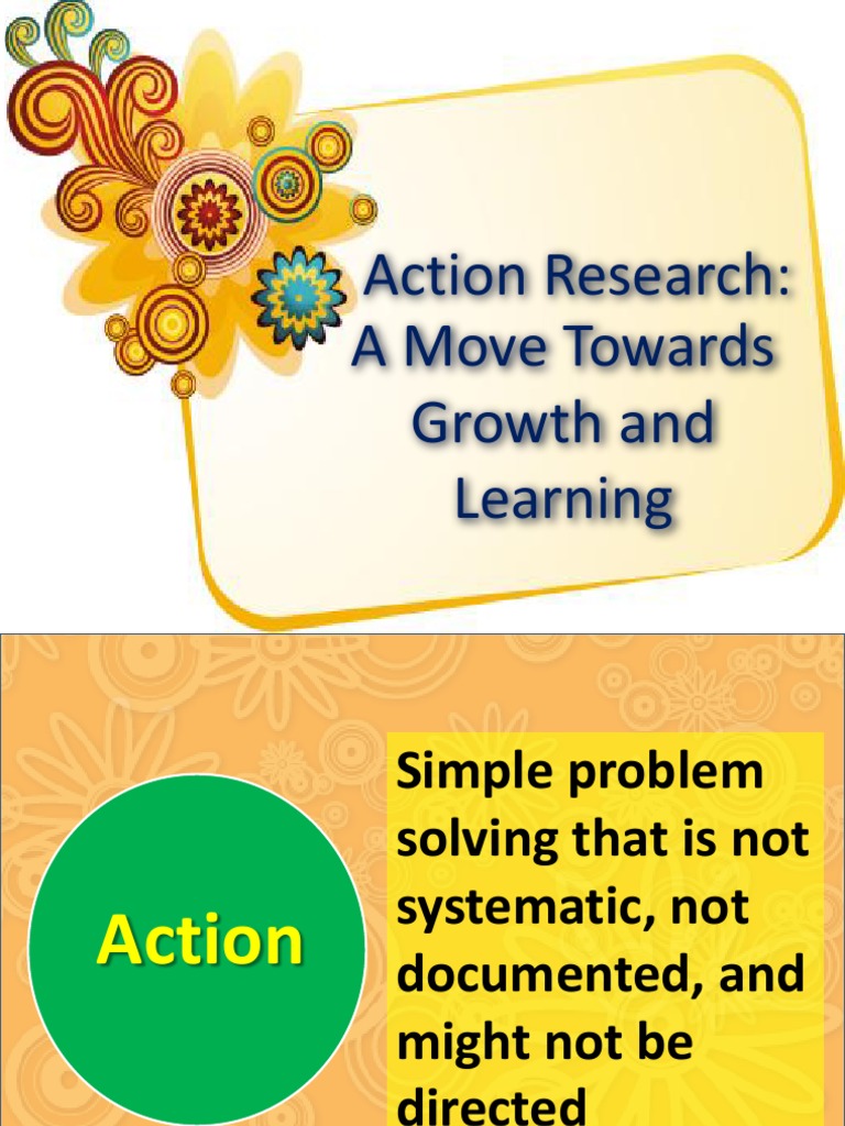 Action Research For Teachers | PDF