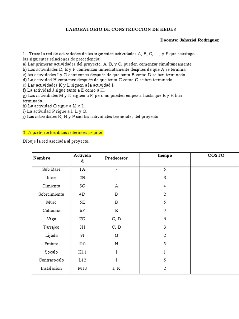 Practica Redes N01 | PDF