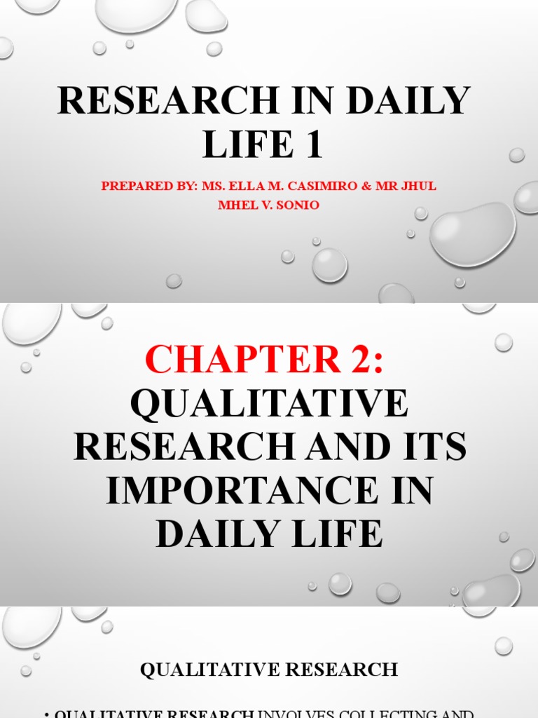 Pracres1 Chapter 2 Powerpoint 2021 | PDF | Qualitative Research | Data