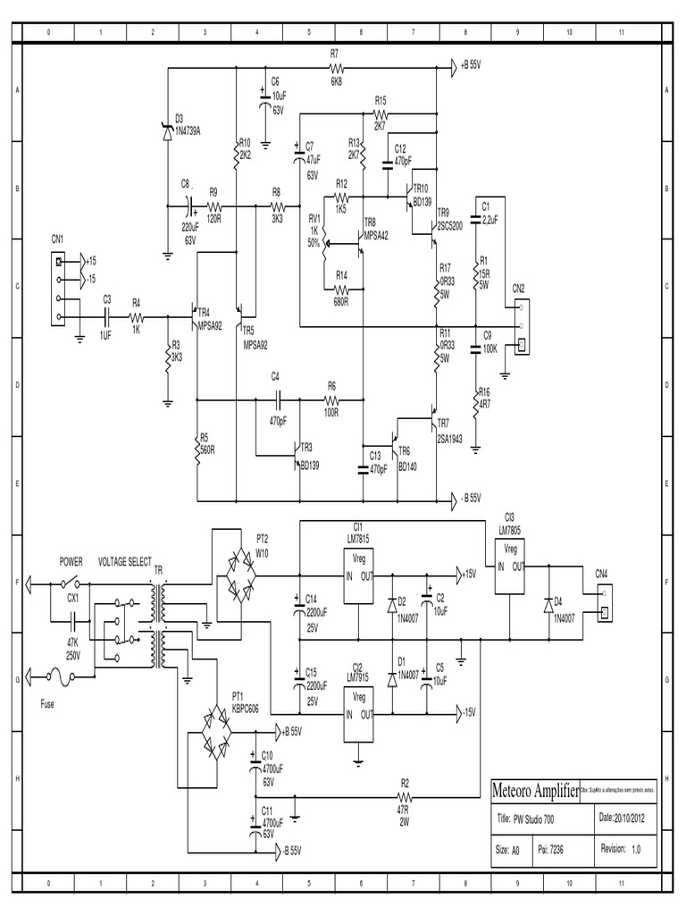 Power Digital Studio 700 Rev 1 | PDF